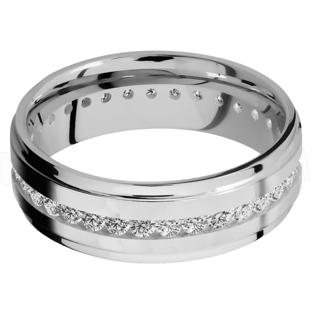 Palladium Silver + Rockpolish , Polish Finish – The Diamond Factory